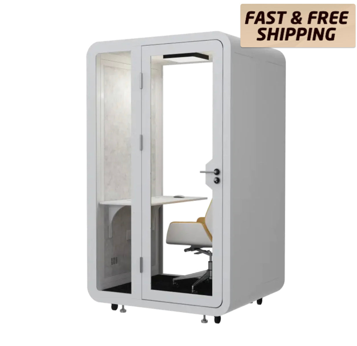 Soundproof Office Phone Booth Privacy Meeting Room Pods – Renewed ...